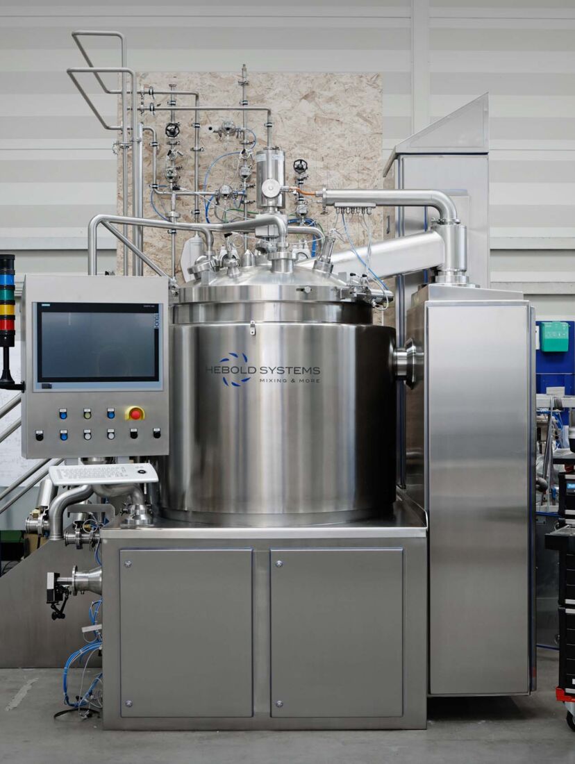Vacuum Mixing Homogenization Plants - Hebold Systems - Industrial ...